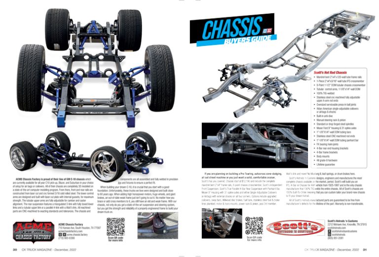 CHASSIS BUYERS GUIDE – CK Truck Magazine