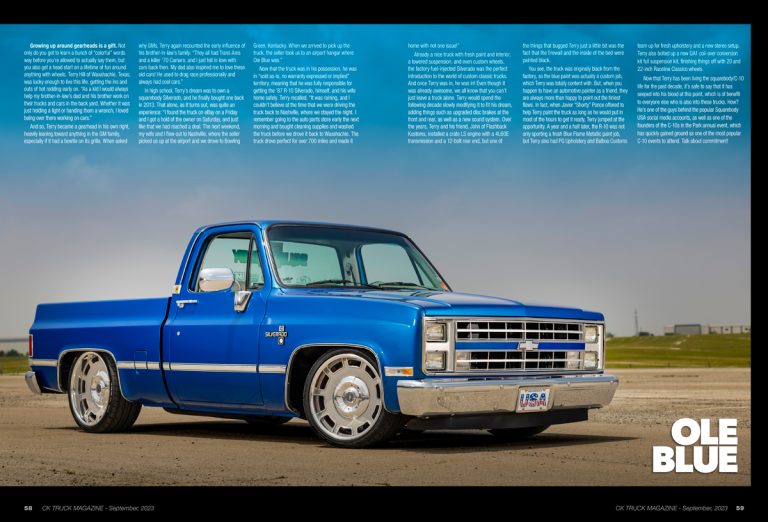 OLE BLUE – CK Truck Magazine